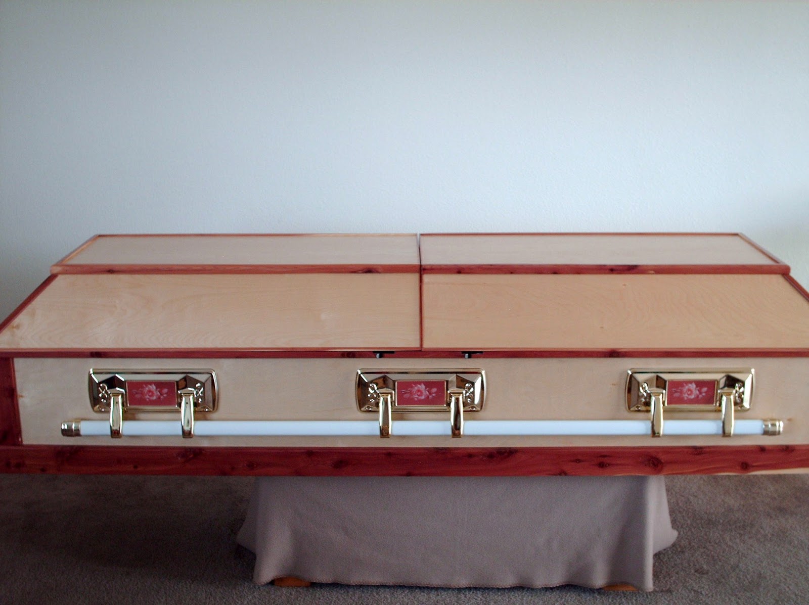 Porter, Gleave Pine Box Caskets: JUST PUT ME IN A PINE BOX