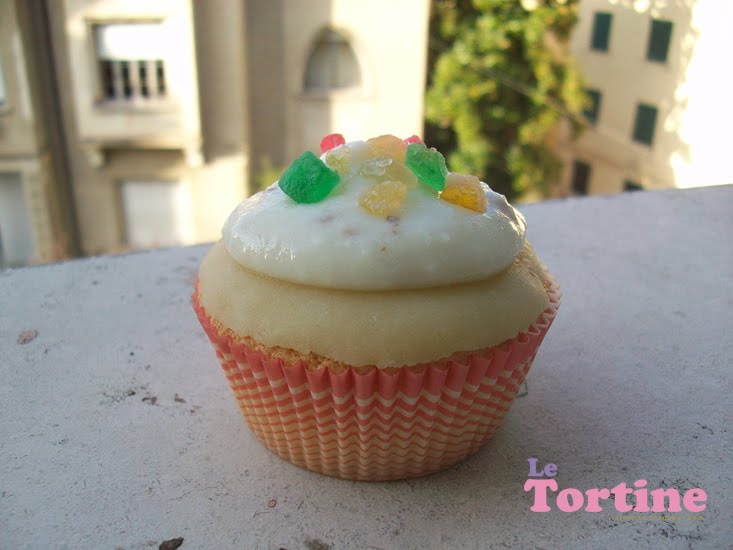 Cassata Siciliana Cupcakes - Le Tortine - home made bakery