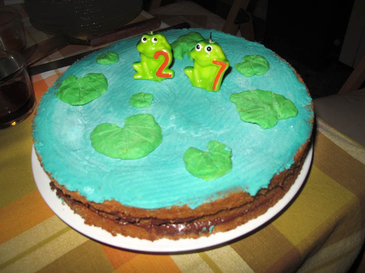 Pastel de rana - Imagui