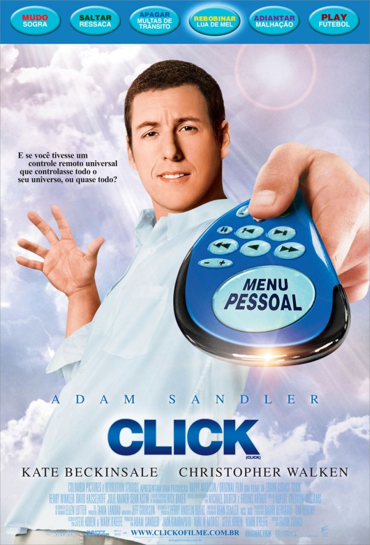 Adam Sandler - Click | ARMAGEDOM FILMES E SERIES