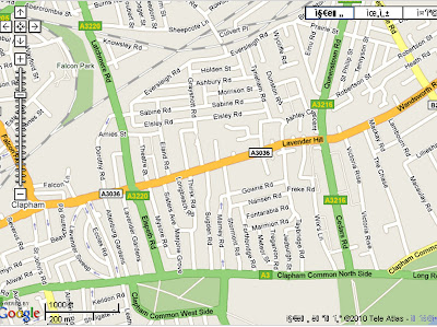 me spotting: [yono]proposal spot ; Lavender Hill SW11