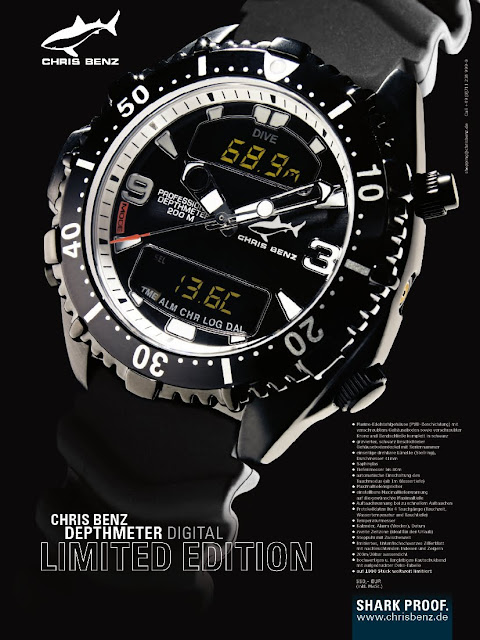CHRIS BENZ Watches Intl.: The brandnew CHRIS BENZ Digital Limited ...