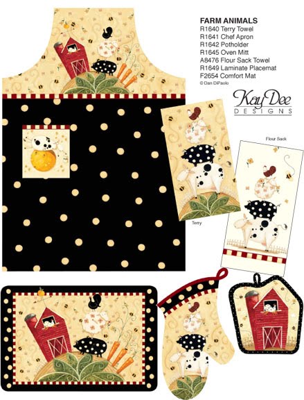 Dan DiPaolo Studios: Farm Animals collection with Kay Dee