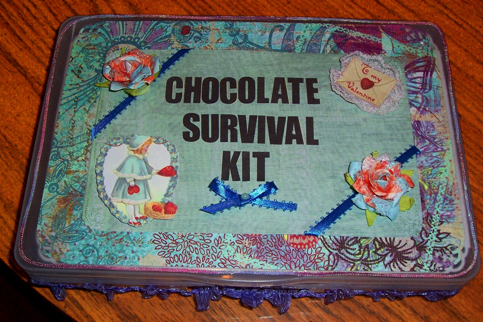 The Scrap Pad: Chocolate Survival Kits