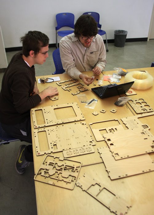 3D Printing at the UofO: Assembling and Testing the Cupcake CNC 3D Printer