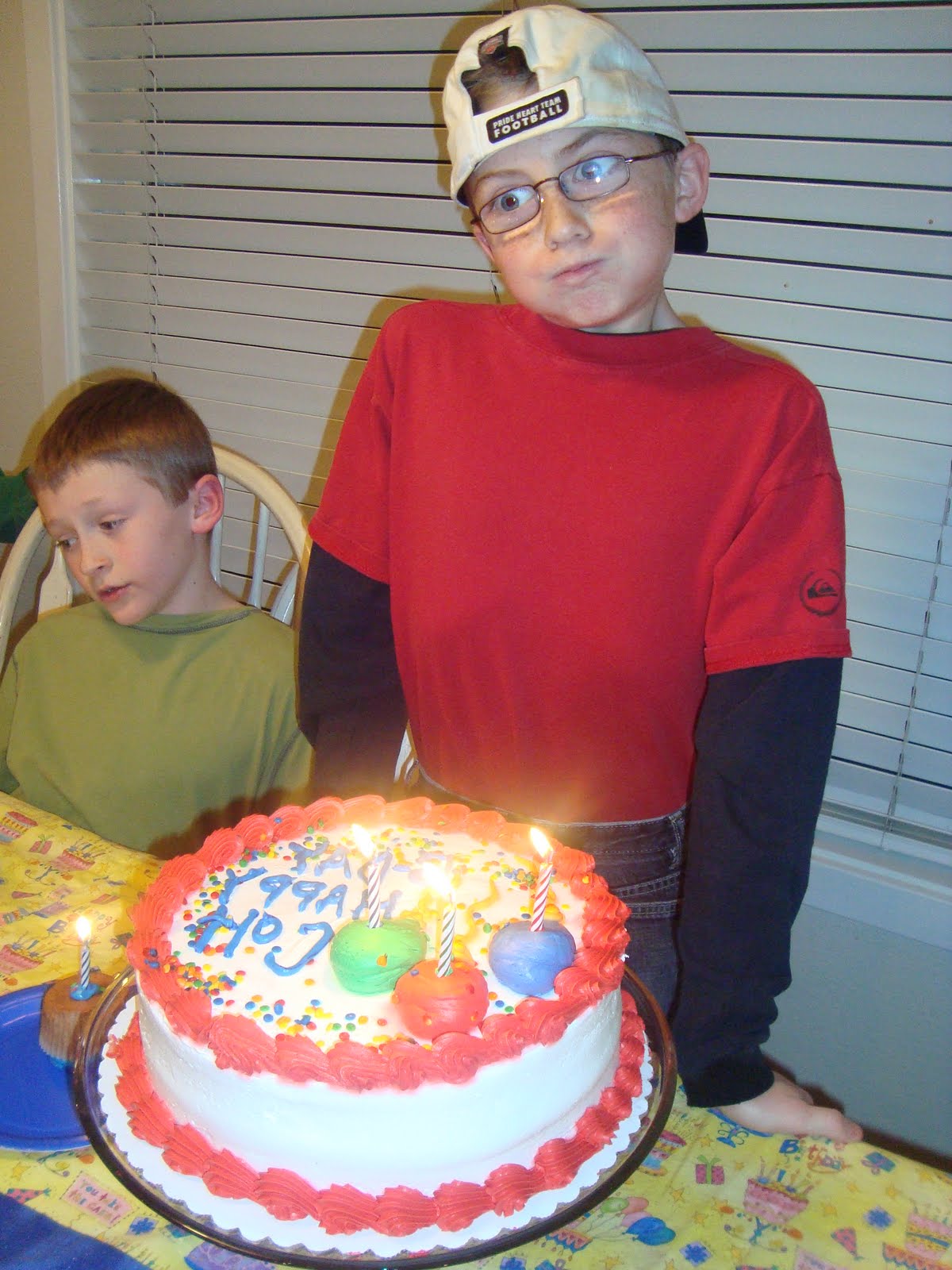 The Creative Homemaker: Backwards Birthday Party