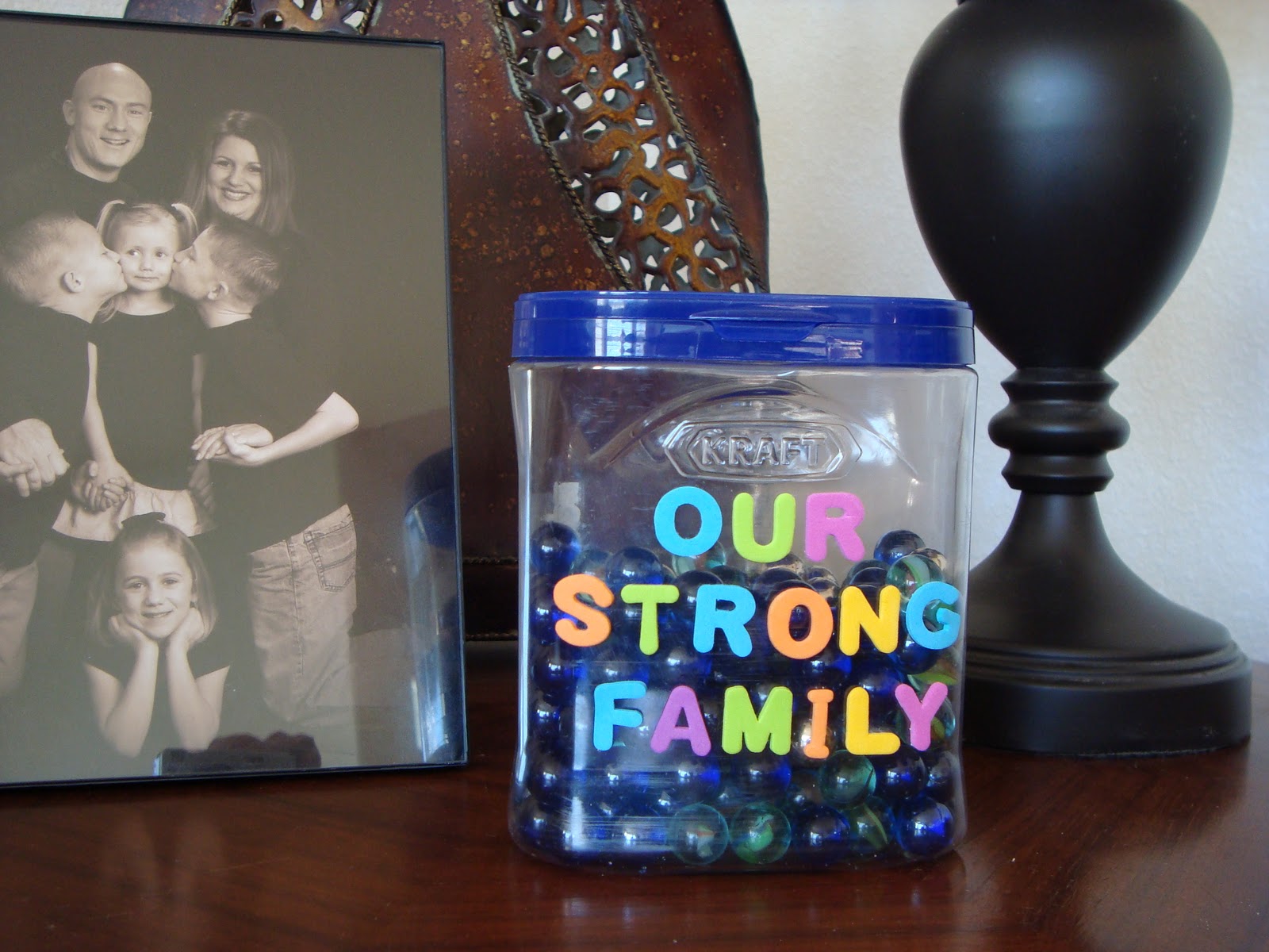 The Creative Homemaker: Our Strong Family, a Few Marbles at a Time