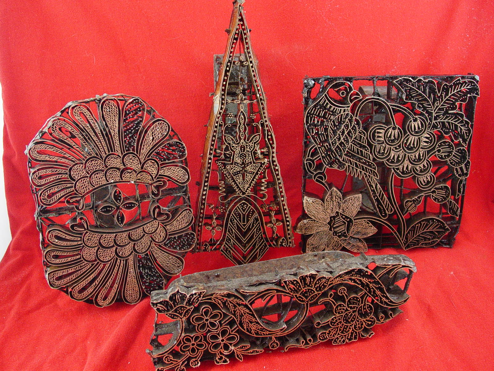 FLAT FISH PAPER ARTS: More Batik Tjaps