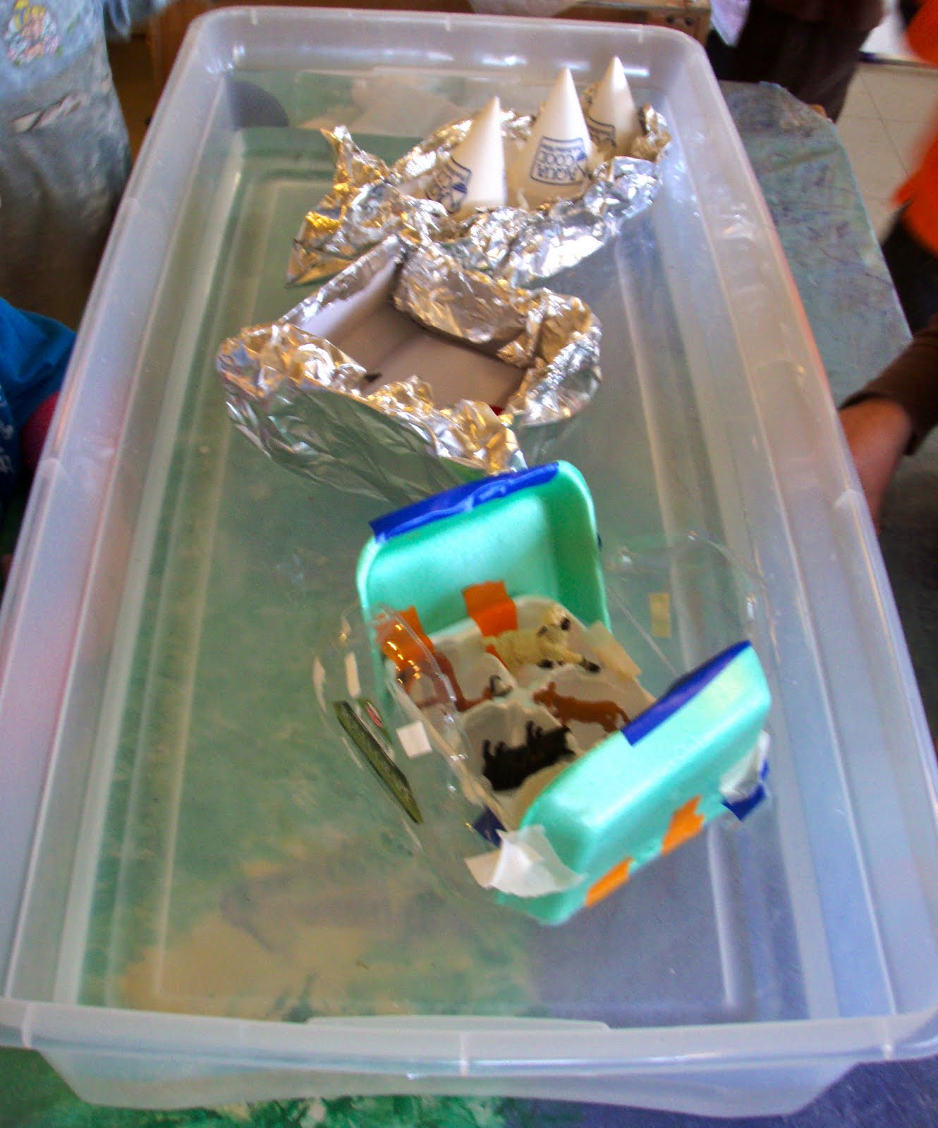 Pondering Preschool: Who sank the boat?