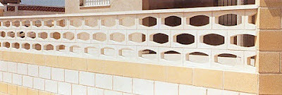thuydao_arch: Mid Century Decorative Concrete Screen Block