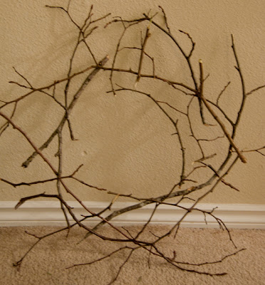 Hirondelle Rustique: DIY: Gold Branch Mirror Tutorial