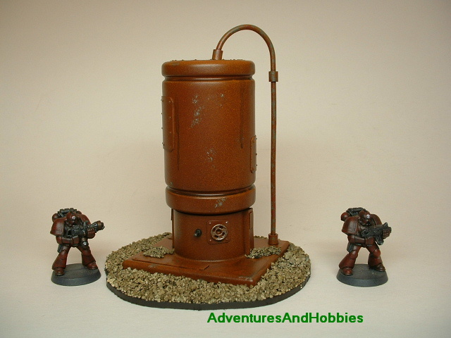 Universal Terrain™: Post Apocalypse Rusted Storage Tank War Game ...