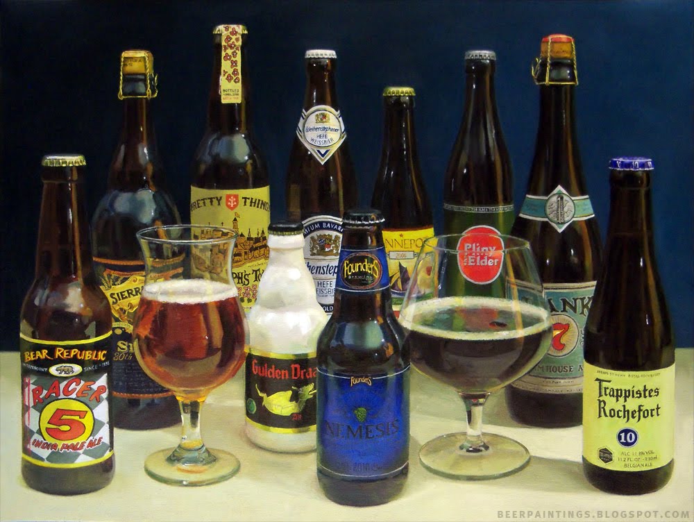 Beer Paintings - Paying tribute to fine beer with fine art ...