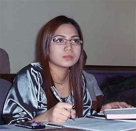 the blue speckled diary: Her looks cannot deceive