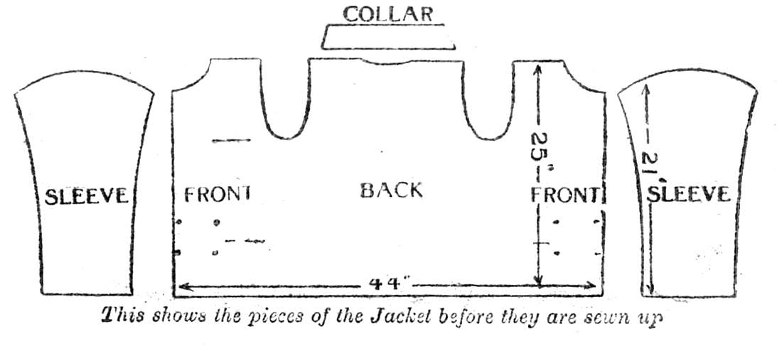 Knitting Now and Then: A 1927 Sailor Jacket