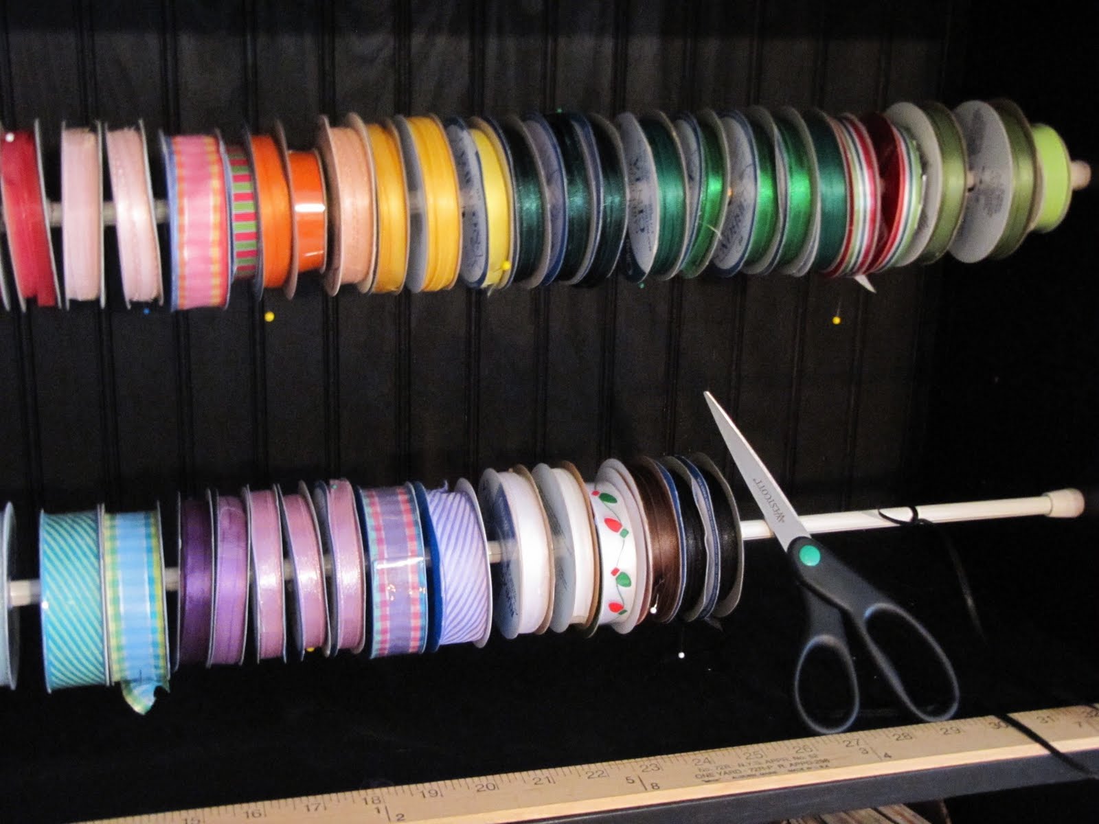 Sew Many Ways...: Tool Time Tuesday...Ribbon Organizer