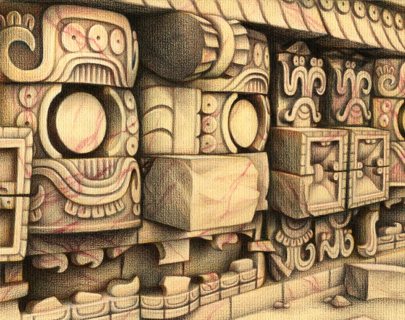 Mayan art – Katriona Chapman Illustration