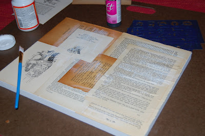 Savannah Smiles: Bibliophiles beware...DIY vintage book collage