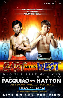 Manny Pacquiao vs Ricky Hatton Fight Posters | Pro Pinoy