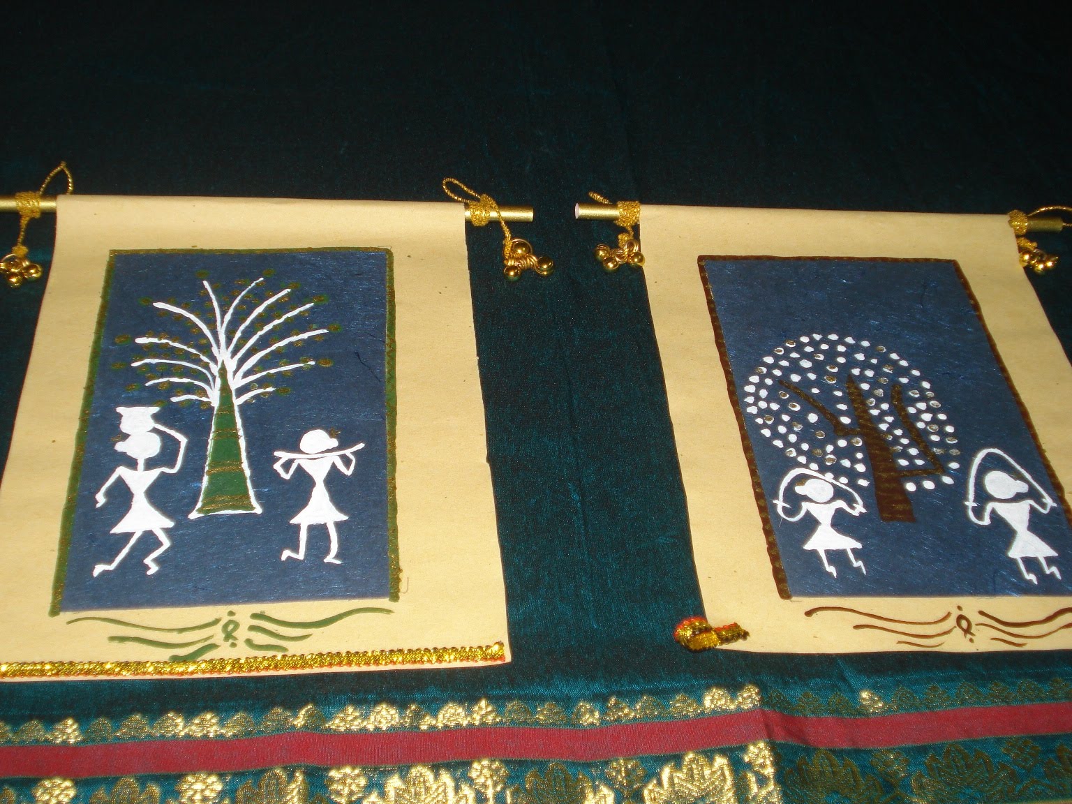 Some more Warli - Artsy Craftsy Mom