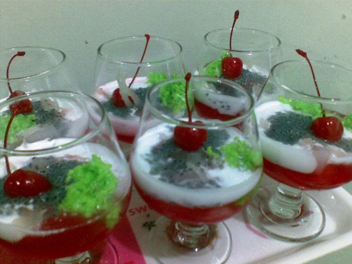 Enasae's Kitchen: Es Coco Pandan & Coco milk