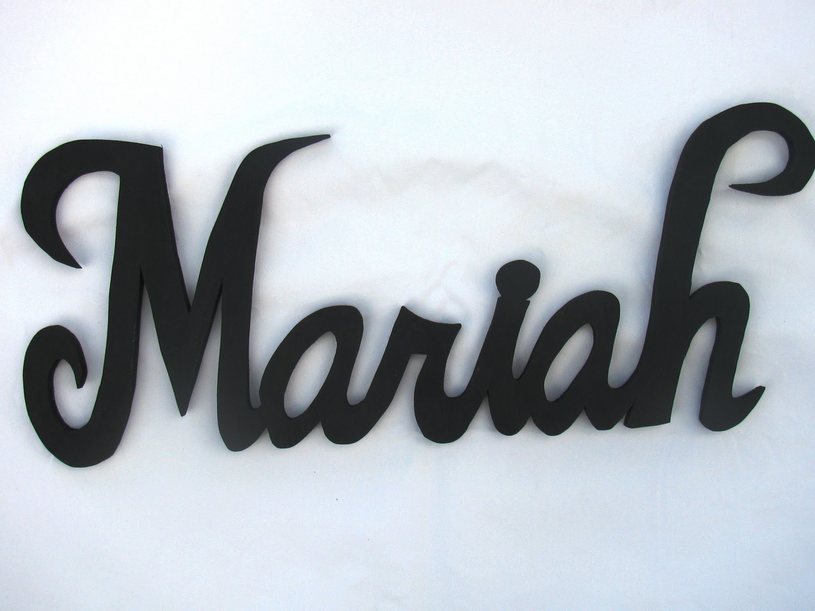 Lightyear Designs~ Custom Wood Name Signs: Tyler, Blake, and Mariah ...