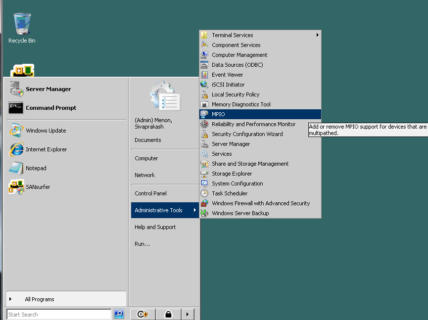 SQL411: Multipathing(MPIO) Support in Windows Server 2008