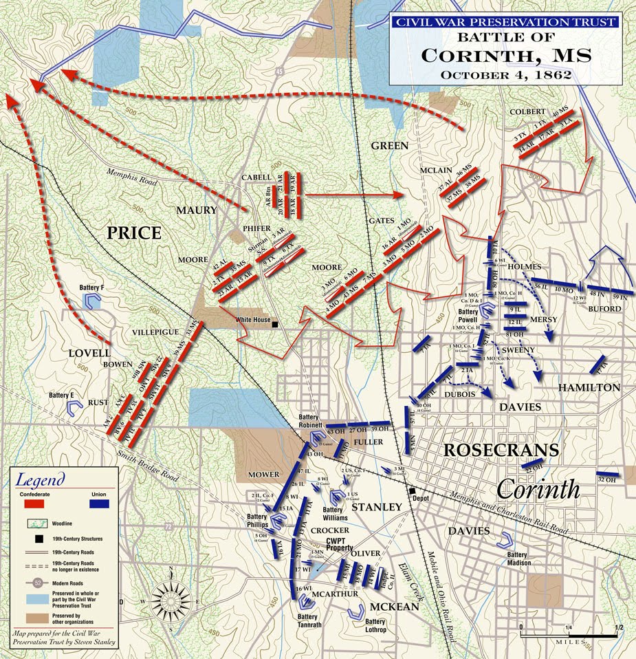 Civil War Journey: The Second Battle of Corinth Oct. 3rd-4th 1862