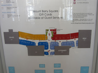 Sky City: Retail History: Mount Berry Square: Rome, GA