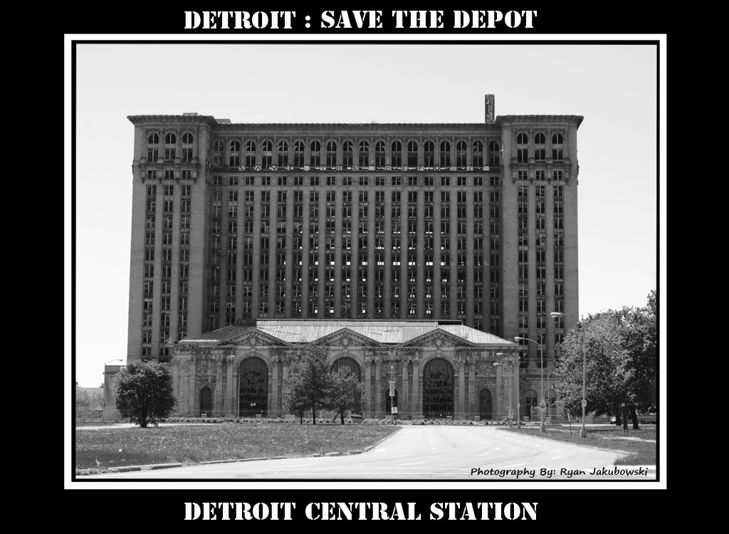 J & C Photography: Detroit Train Station Pictures Cont.