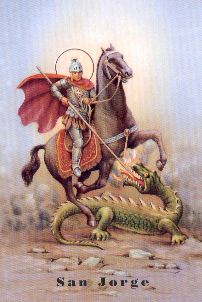 La princesa de las alas rosas: LA LEYENDA DE SAN JORGE