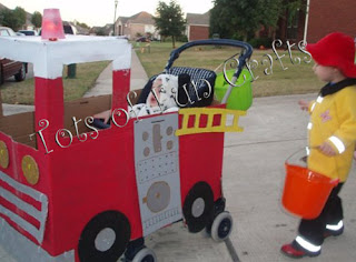 Cardboard Box Fire Truck | Tots of Fun Crafts