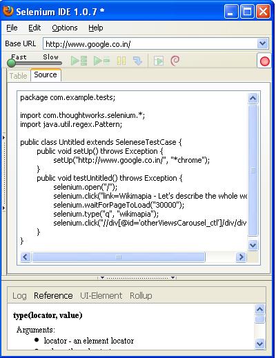 Selenium IDE | All About Liferay