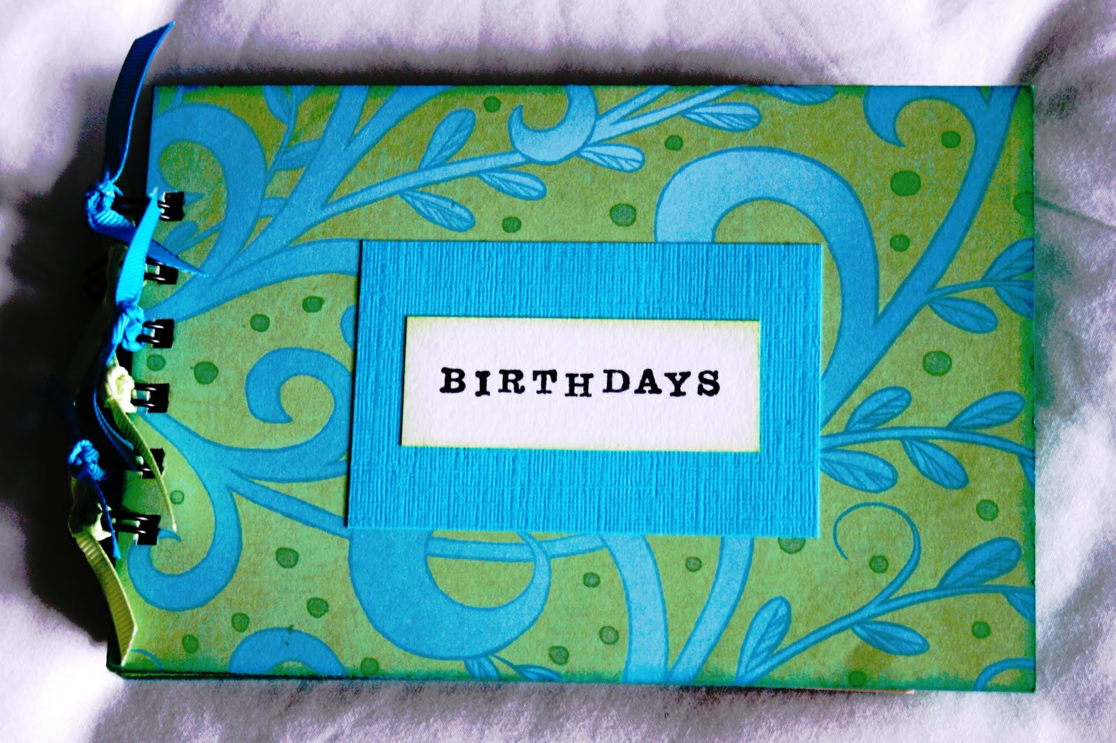 Stampin Crazy: BIRTHDAY BOOK