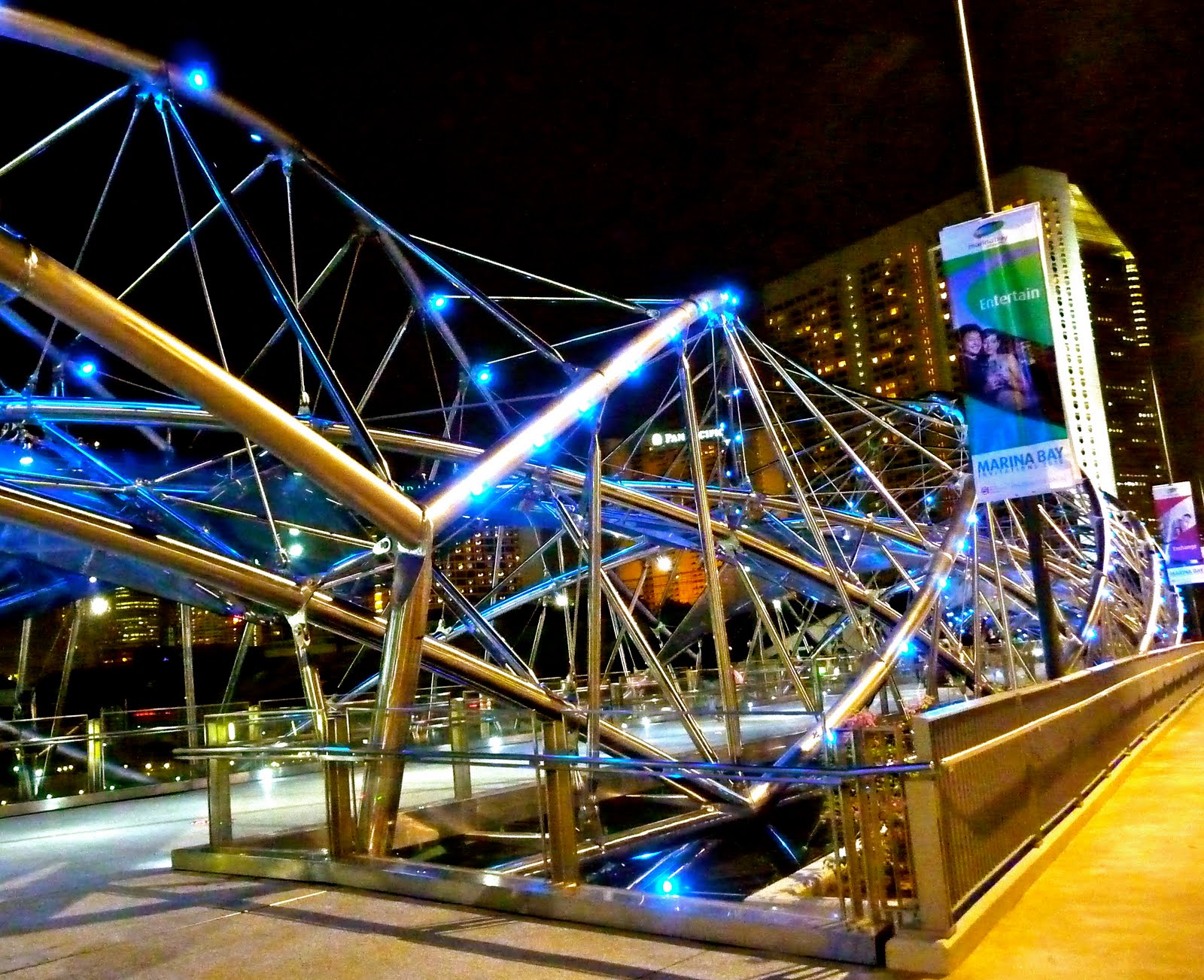Good Home Ideas: The Helix Bridge see it in a different light