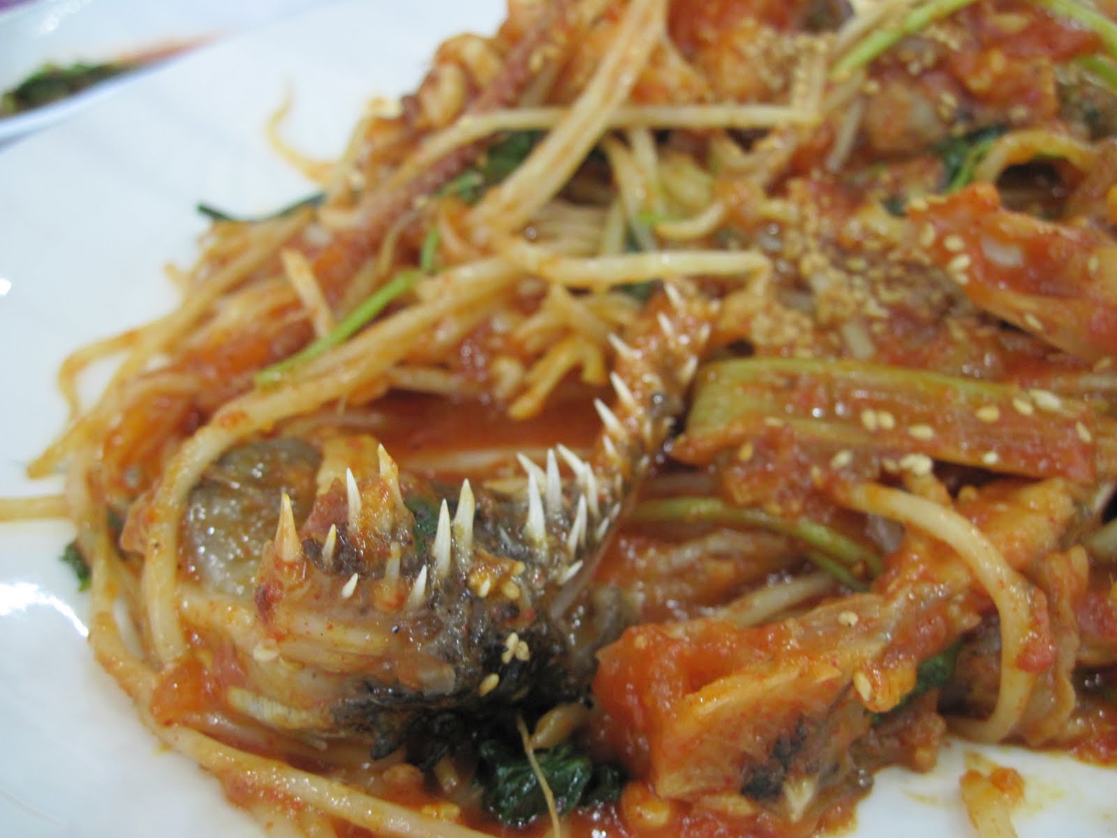 Pseudoplocephalus: Korean food adventures