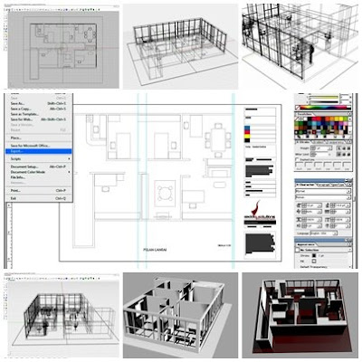 Coolkad by azrul associates: Tutorial: Lukisan 3D Mudah