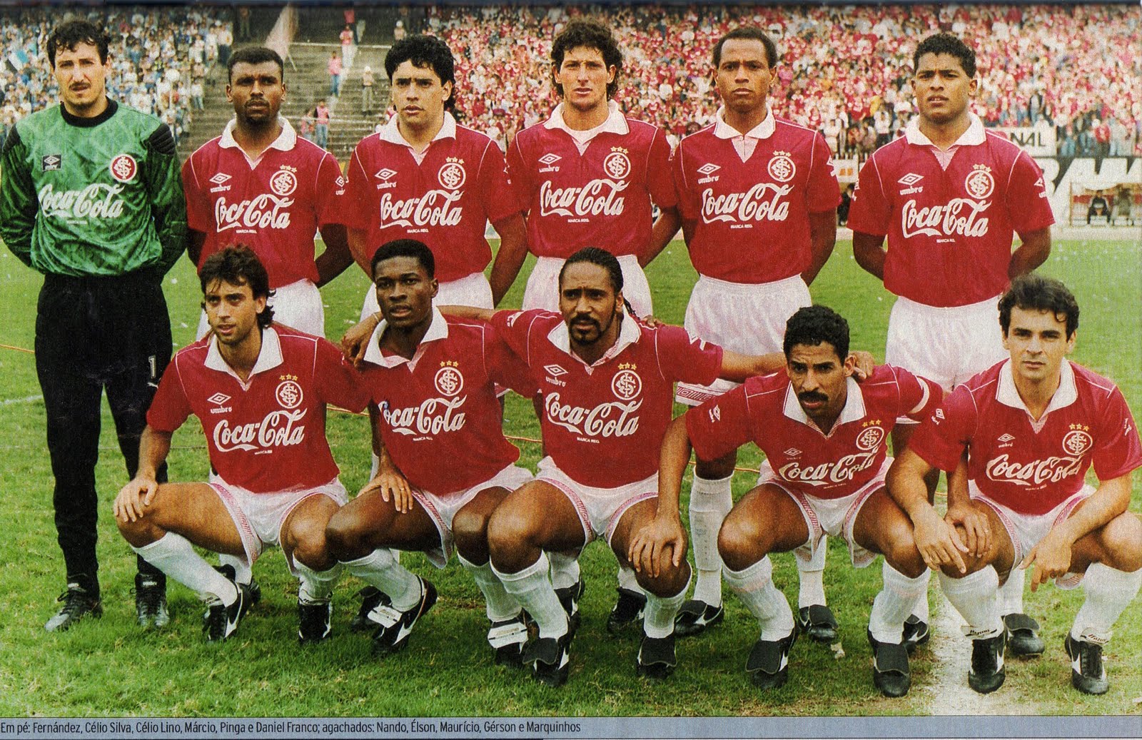 Times Campeões: Inter Bicampeão Gaucho 1992