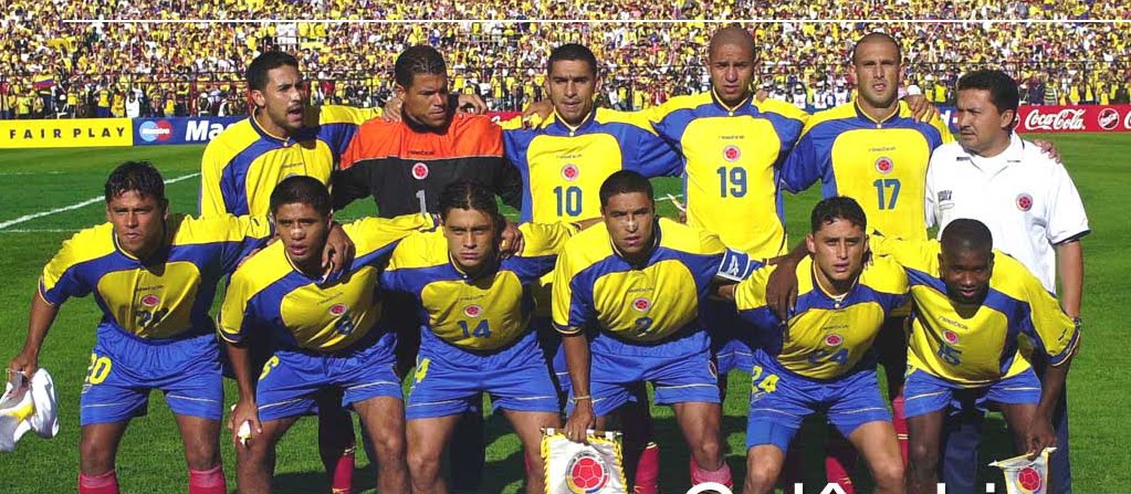 Times Campeões: Colombia Campeã da Copa América 2001