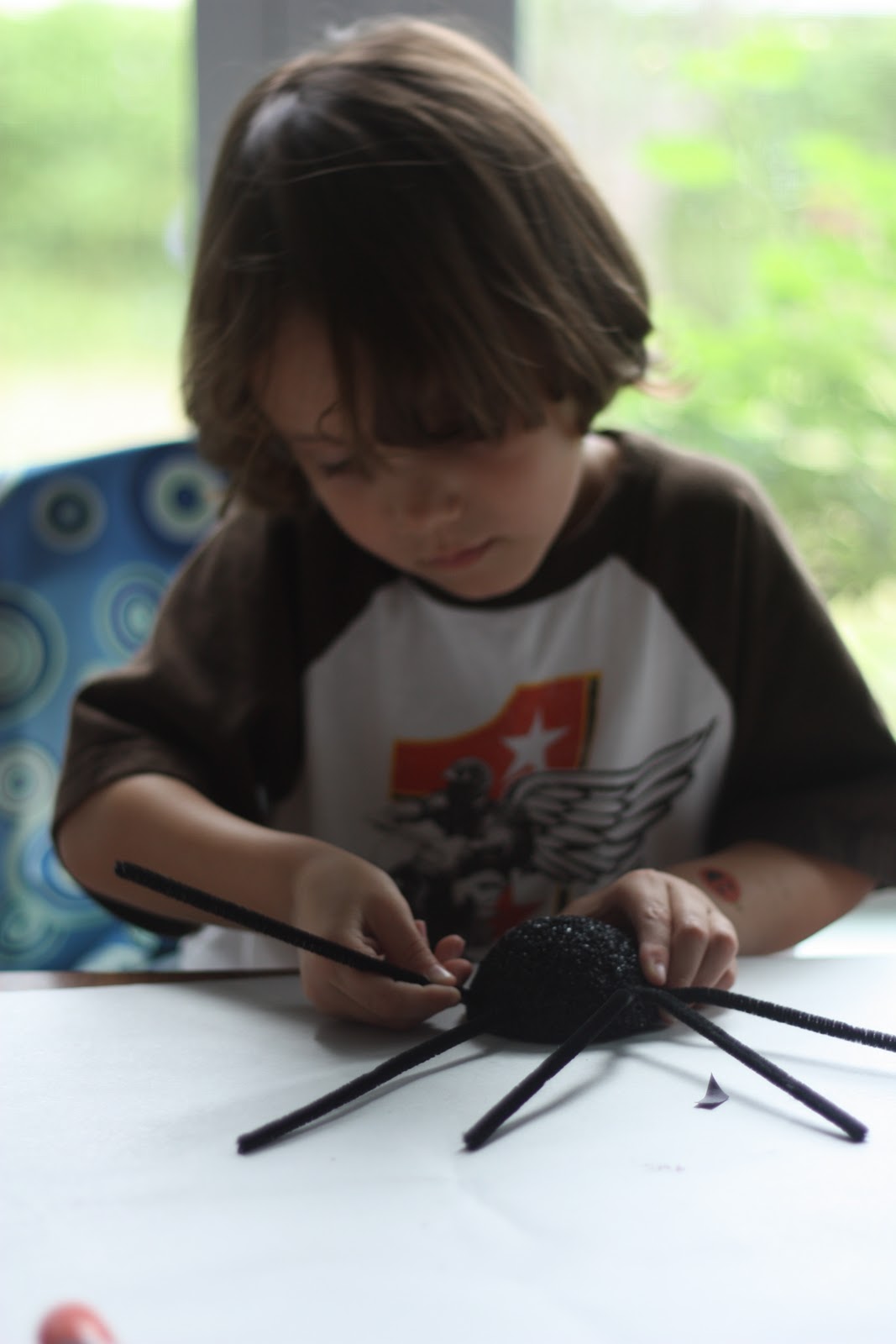 Ankle Biter Art: Creepy Crawly Spiders!