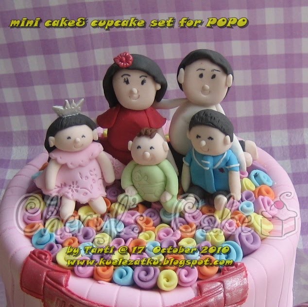 Kue Ulang Tahun Anak | CupCake | Birthday Cake: Mini cake & cupcake set ...