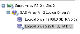 My Tech Blog: HP Proliant server - Multiple Logical Drive Creation with ...