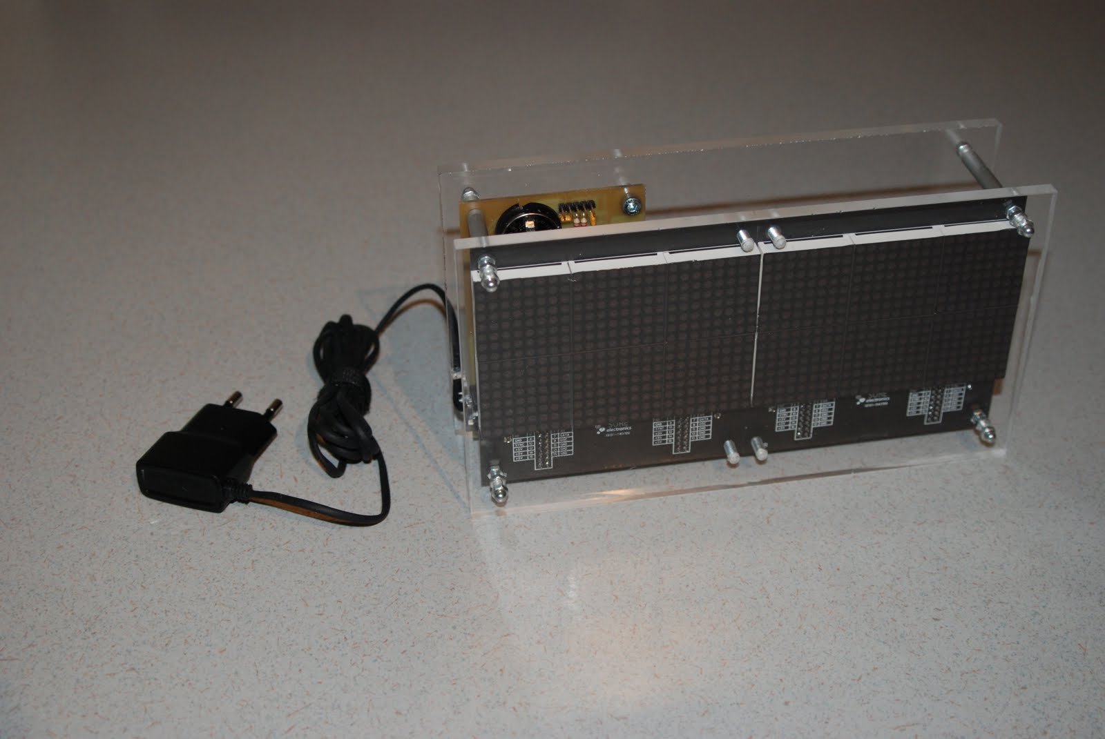 Erwin's Shed: LED Pong Clock