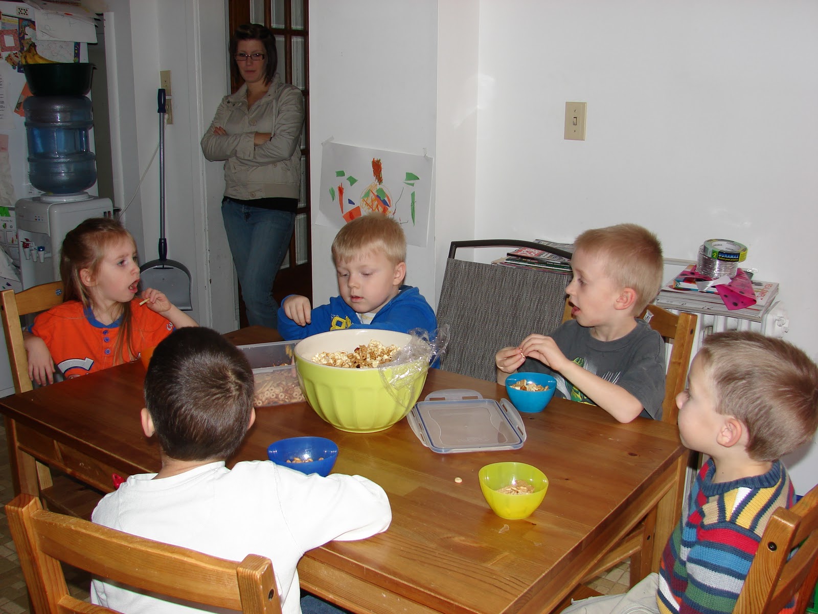 After snack time it was time to get creative. We all moved into our ...