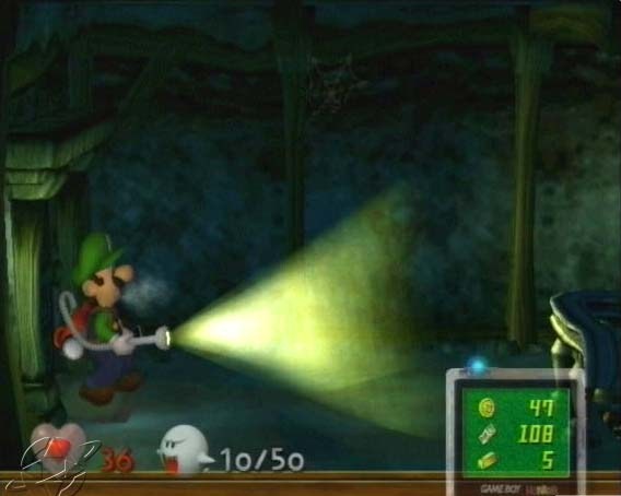The Videogames Museum: LUIGI´S MANSION (GAME CUBE)
