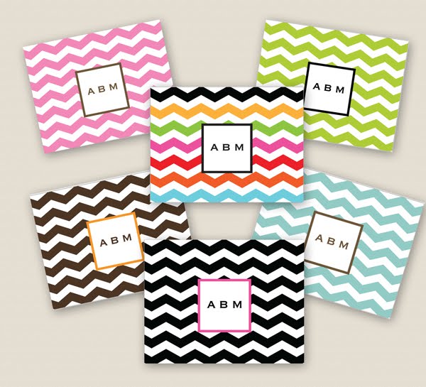Savannah Designer, Emily McCarthy : BLOG: Chevron Pattern Notecards ...