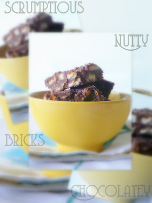 Ria's Collection: Chocolate & Nut Bricks and a sweet memory!