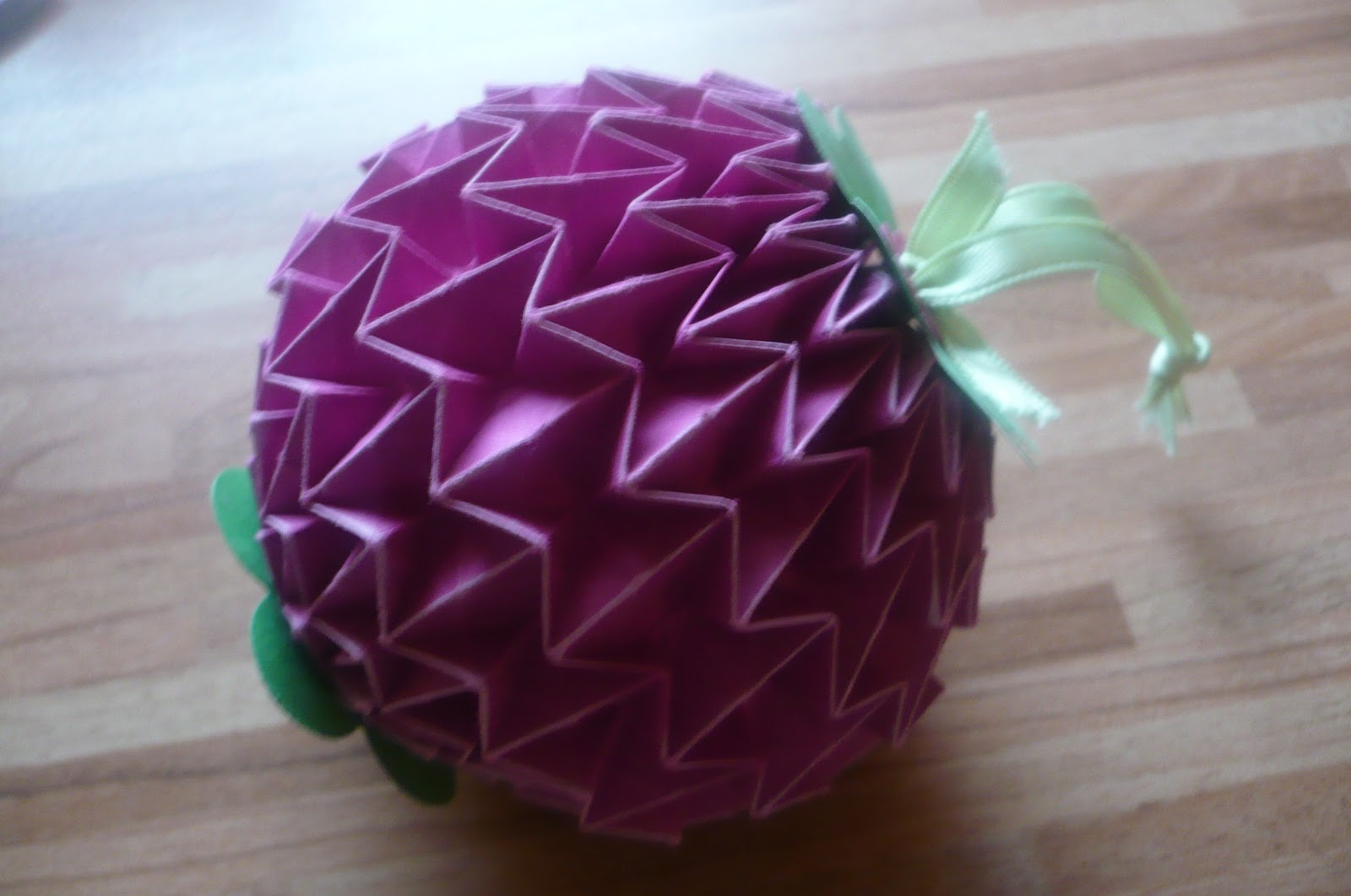 Steffi´s Basteleien: Origami-Lampion