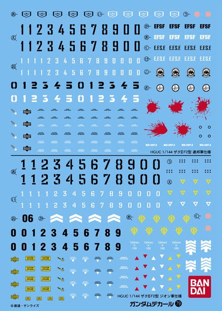 GUNDAM GUY: Upcoming Bandai July Issued Gunpla Decals