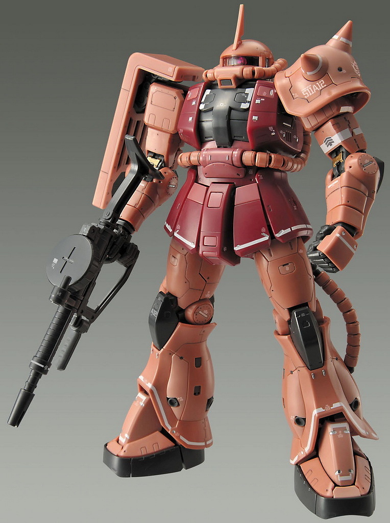 GUNDAM GUY: RG 1/144 MS-06S Char's Zaku II - Updated Images